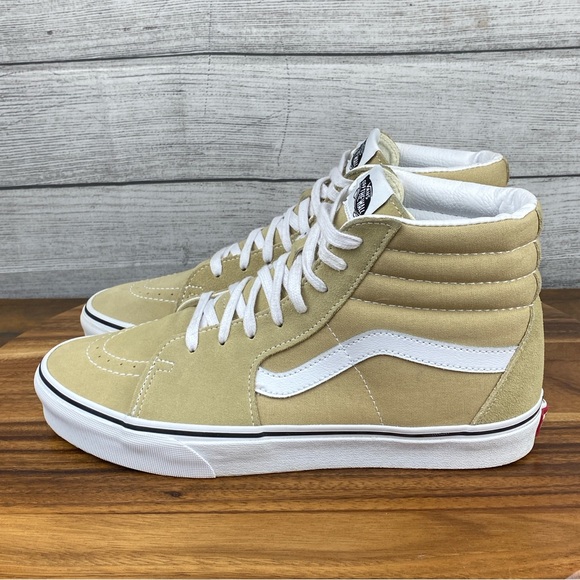 Vans | Shoes | Vans Sk8 Hi Cornstalk Tan Skate Shoe Mens Sneaker Size ...
